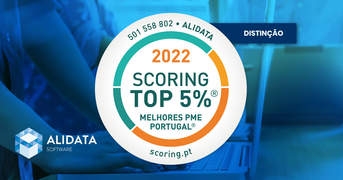 Alidata | Alidata no Top 5% melhores PME de Portugal